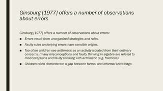 PPT on Errors and Misconceptions in Mathematics.pptx
