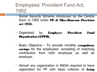 ESIC & PF | PPT