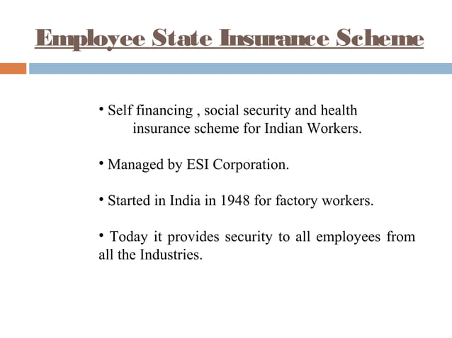 ESIC & PF | PPT