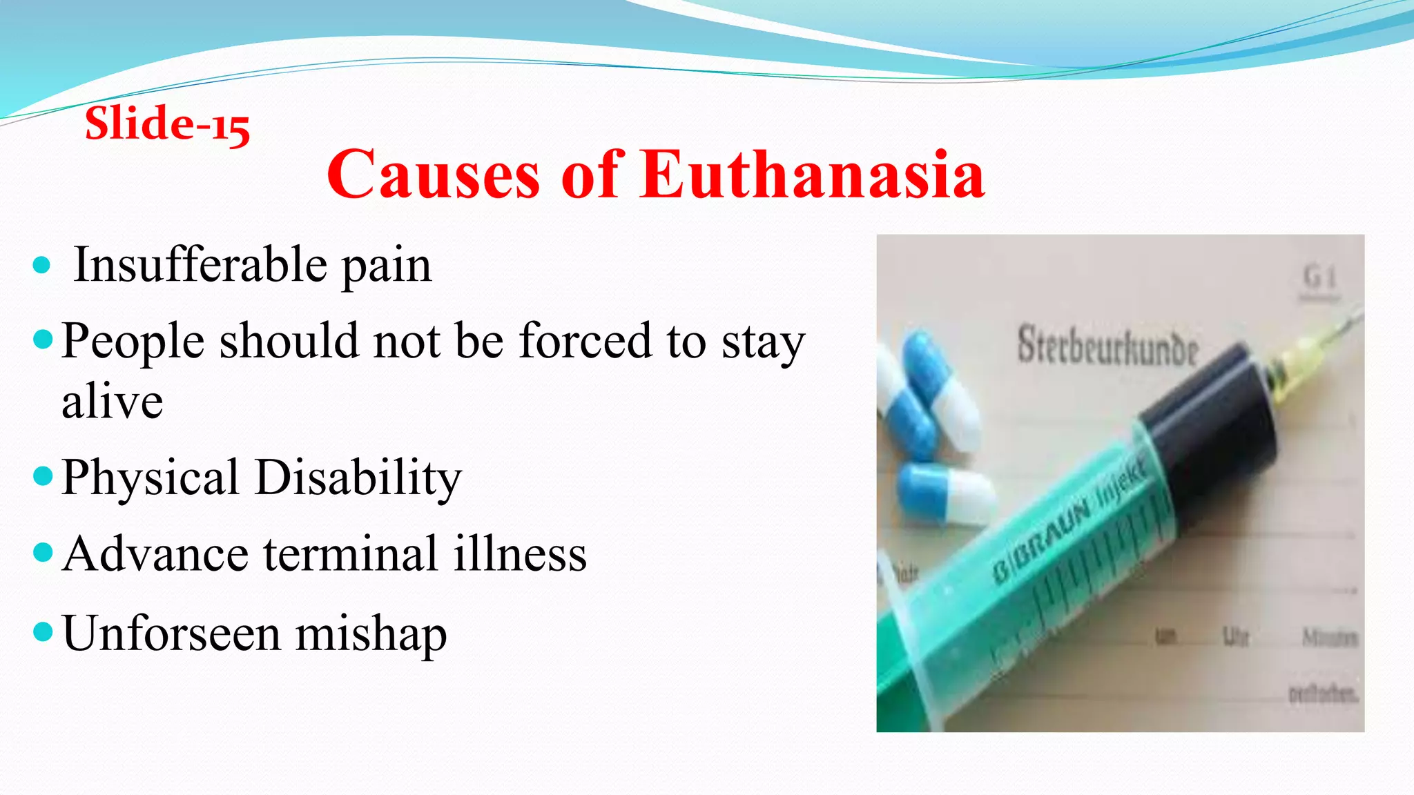 PPT On Euthanasia | PPTX