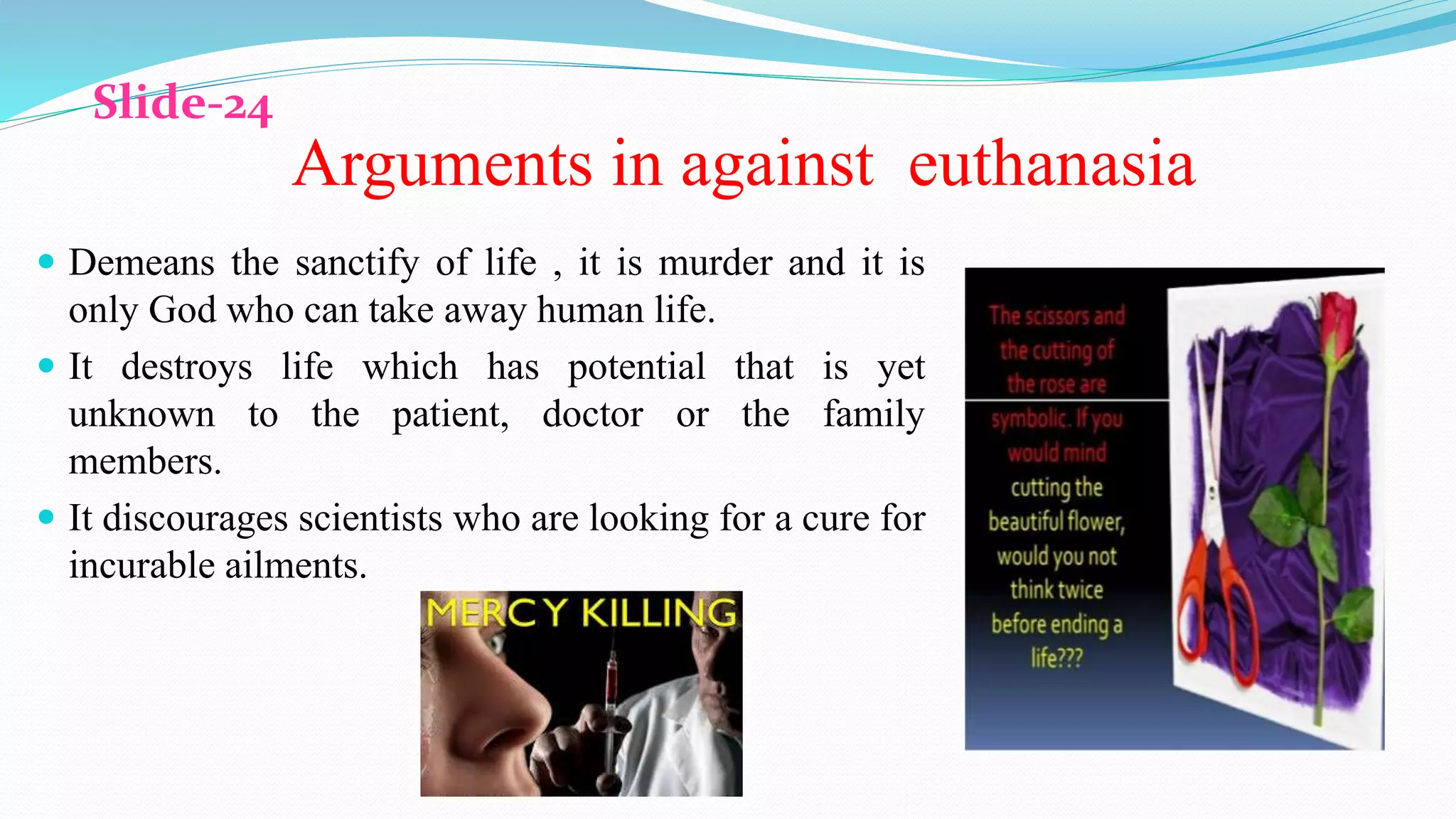 PPT On Euthanasia | PPTX