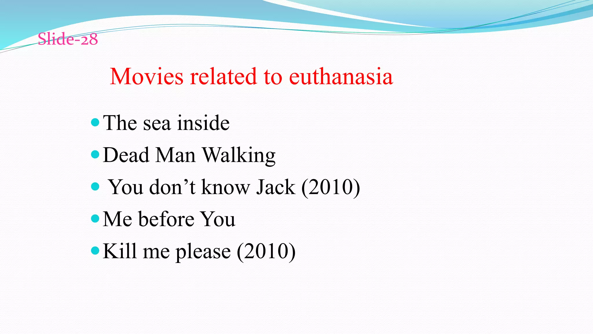 PPT On Euthanasia | PPTX