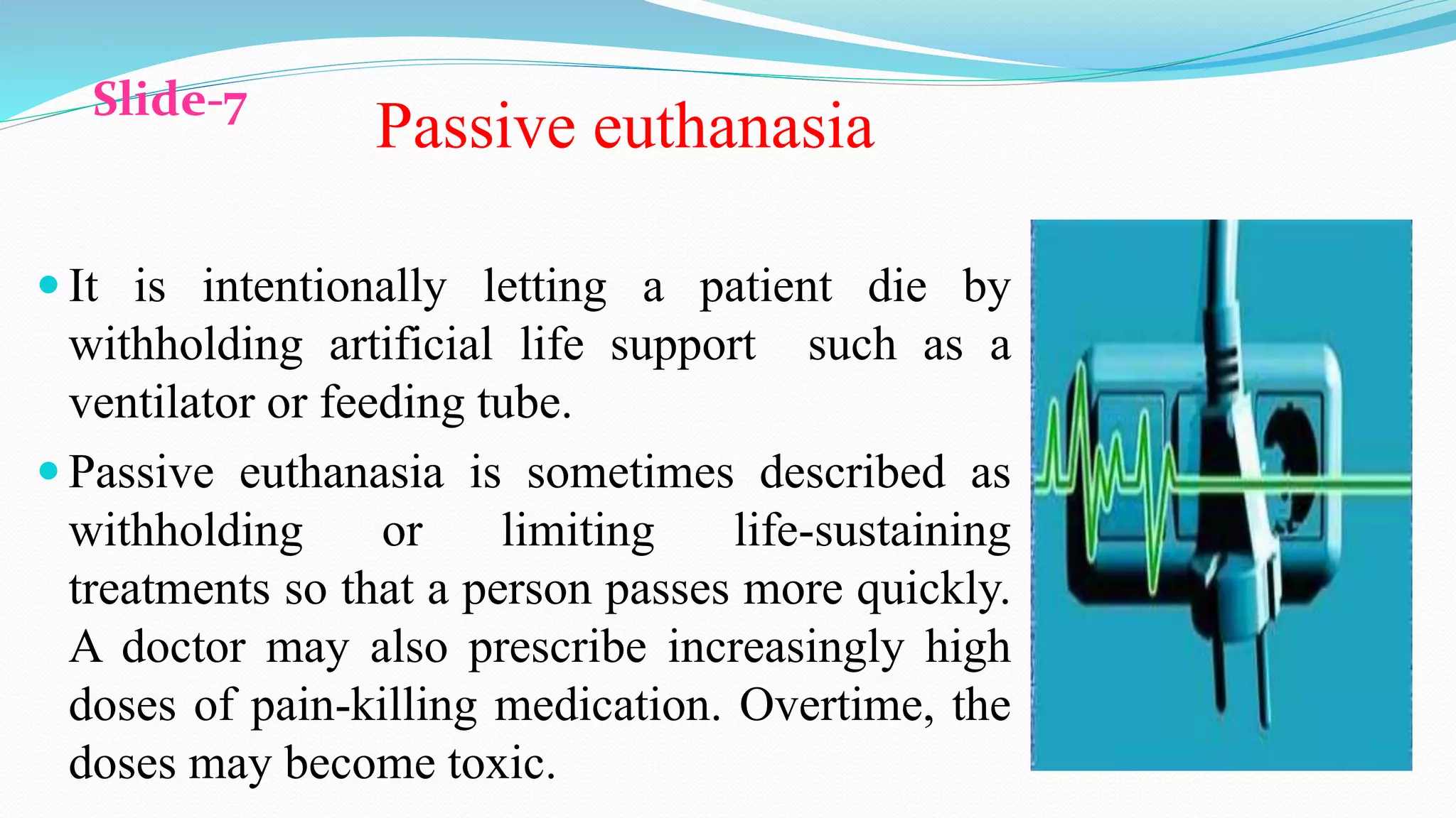 PPT On Euthanasia | PPTX