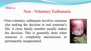 PPT On Euthanasia | PPTX