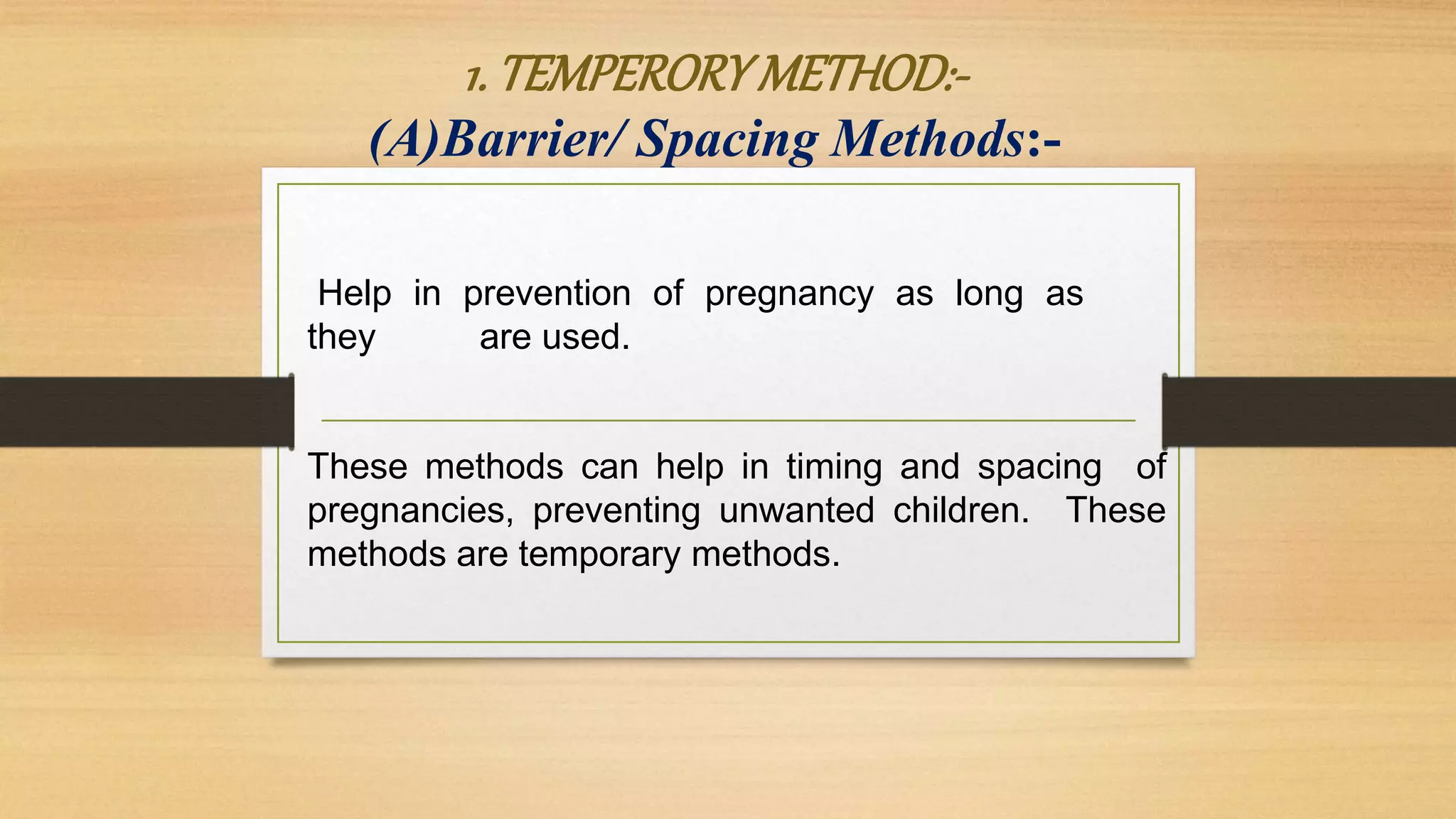 Ppt on family panning methods | PPTX