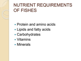 Ppt on feed formulation | PPTX