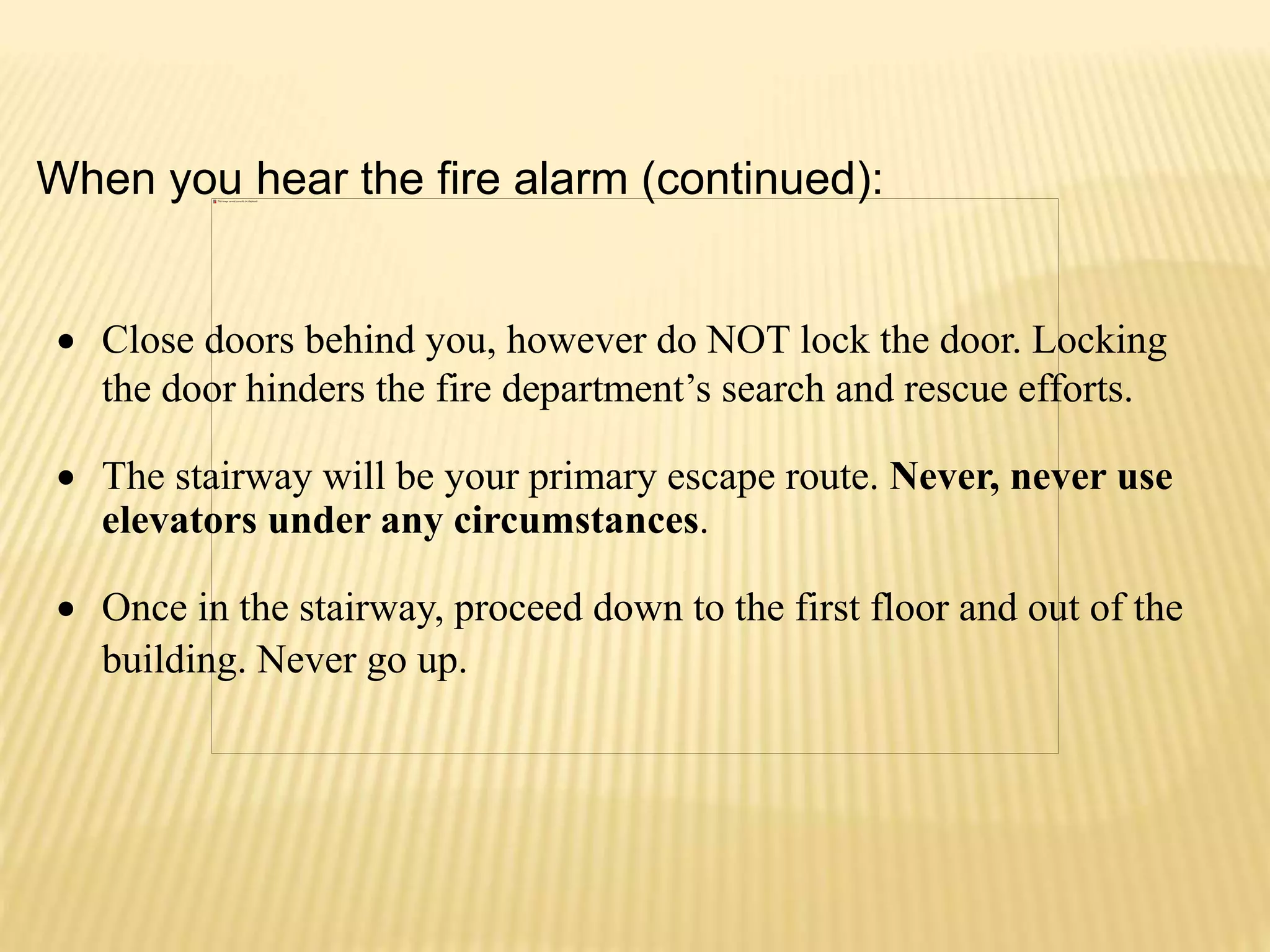 Ppt on fire safety | PPTX