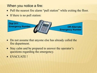 Ppt on fire safety | PPTX