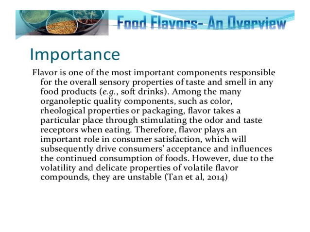 ppt on flavors and fragrances its types | PPT