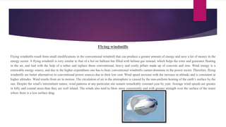 PPT on Floating and Flying Windmill (1).pptx
