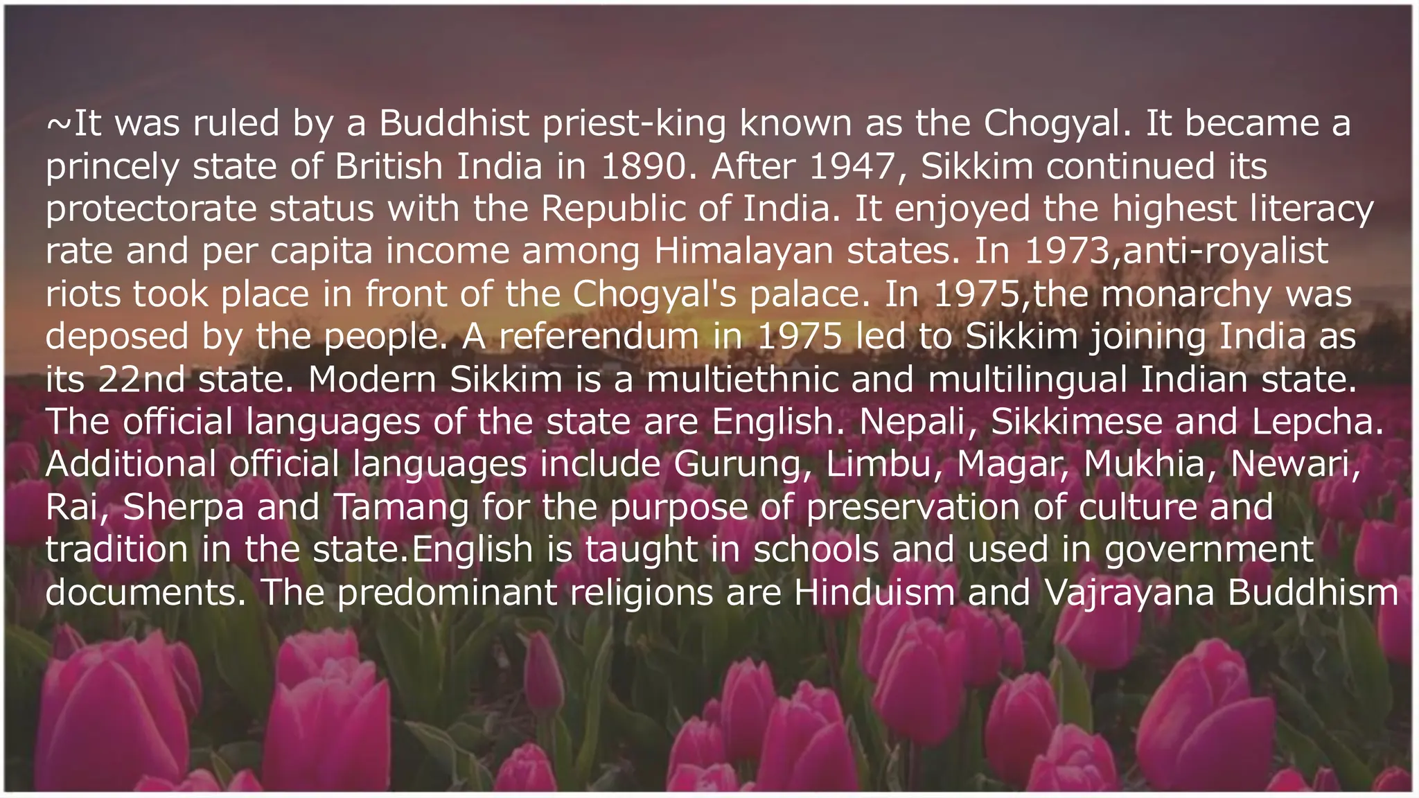Ppt on flora and fauna of sikkim class X | PDF