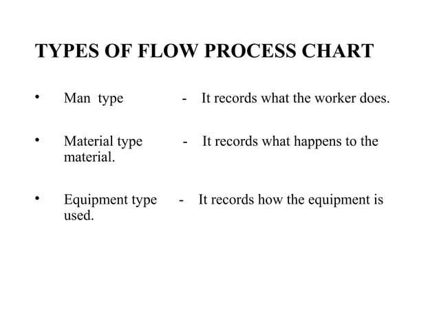 Ppt on flow process chart...abhi