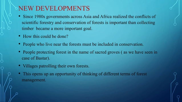 PPT on forest society and colonialism full lesson | PPTX