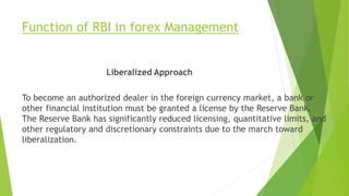 ppt on FOREX MANAGEMENT IN BANKS.pptx