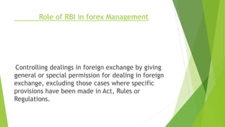 ppt on FOREX MANAGEMENT IN BANKS.pptx