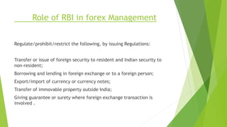 ppt on FOREX MANAGEMENT IN BANKS.pptx
