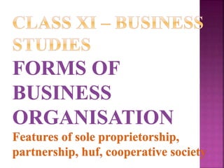 ppt on Forms of business organisation..pptx