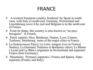 PPT ON FRANCE.pptx