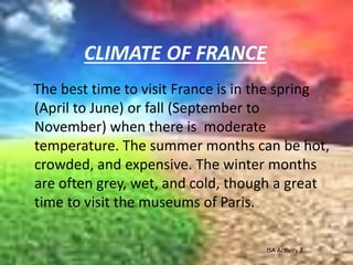 TOURISM IN FRANCE | PPTX