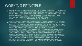 ppt on friction less braking system with literature review .pptx