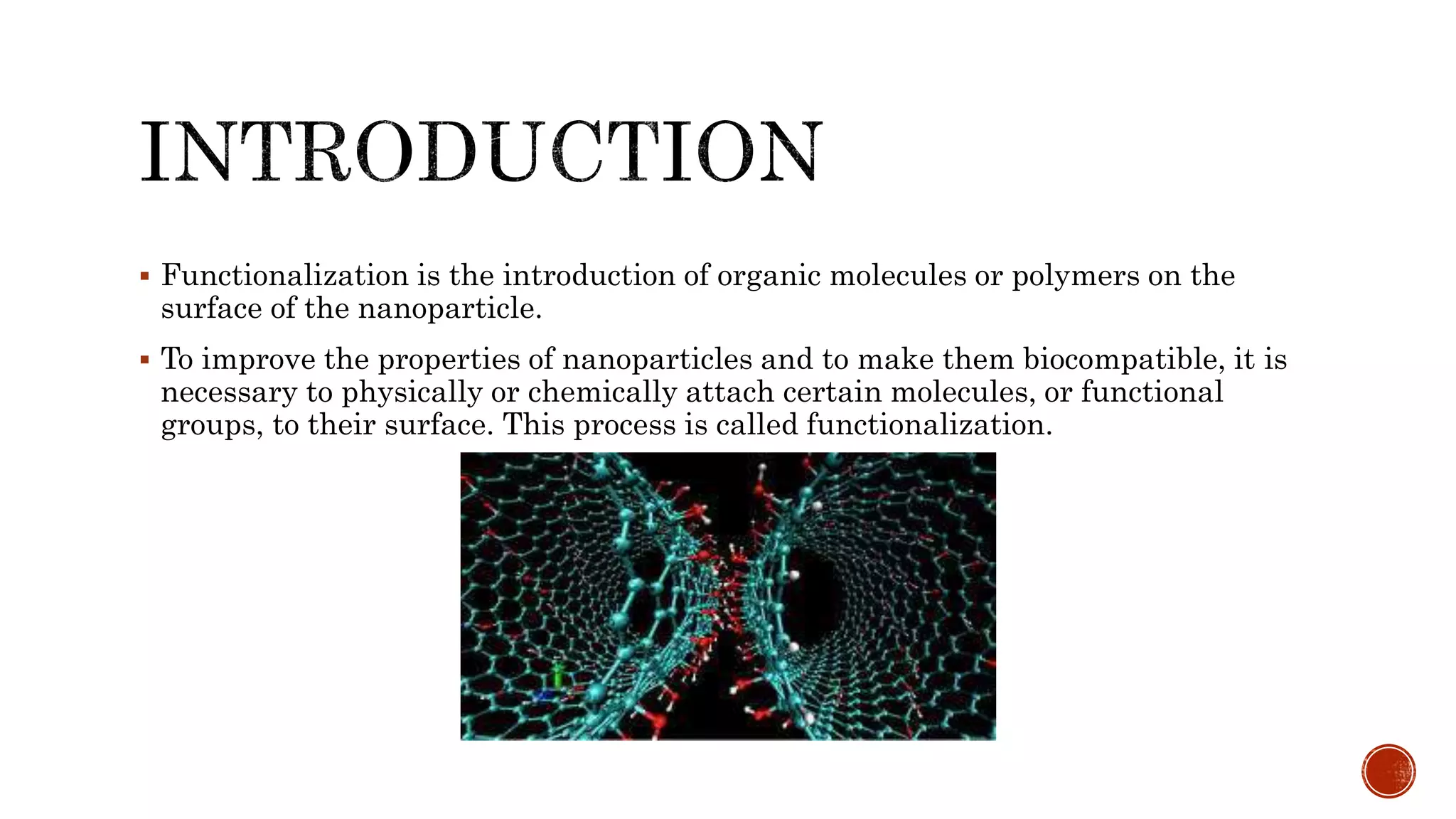 PPT on "Functionalization of Nanoparticles and Nanoplatelets" by Deepak ...