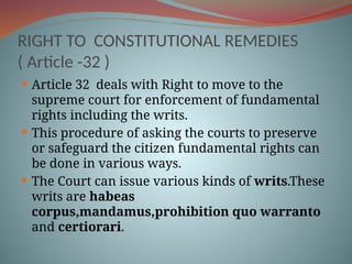 PPT on Fundamental Rights under Indian Constitution.pptx