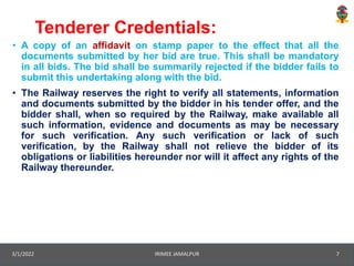 PPT on GCC for Service Contract.pdf railway | PPT