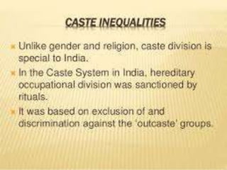 Gender Religion And Caste | PPT