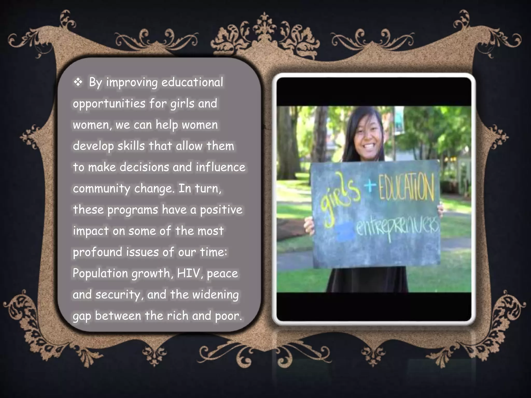 GIRL EDUCATION - PPT | PPTX