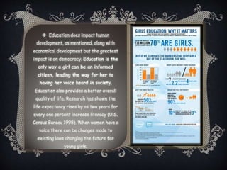 GIRL EDUCATION - PPT | PPTX