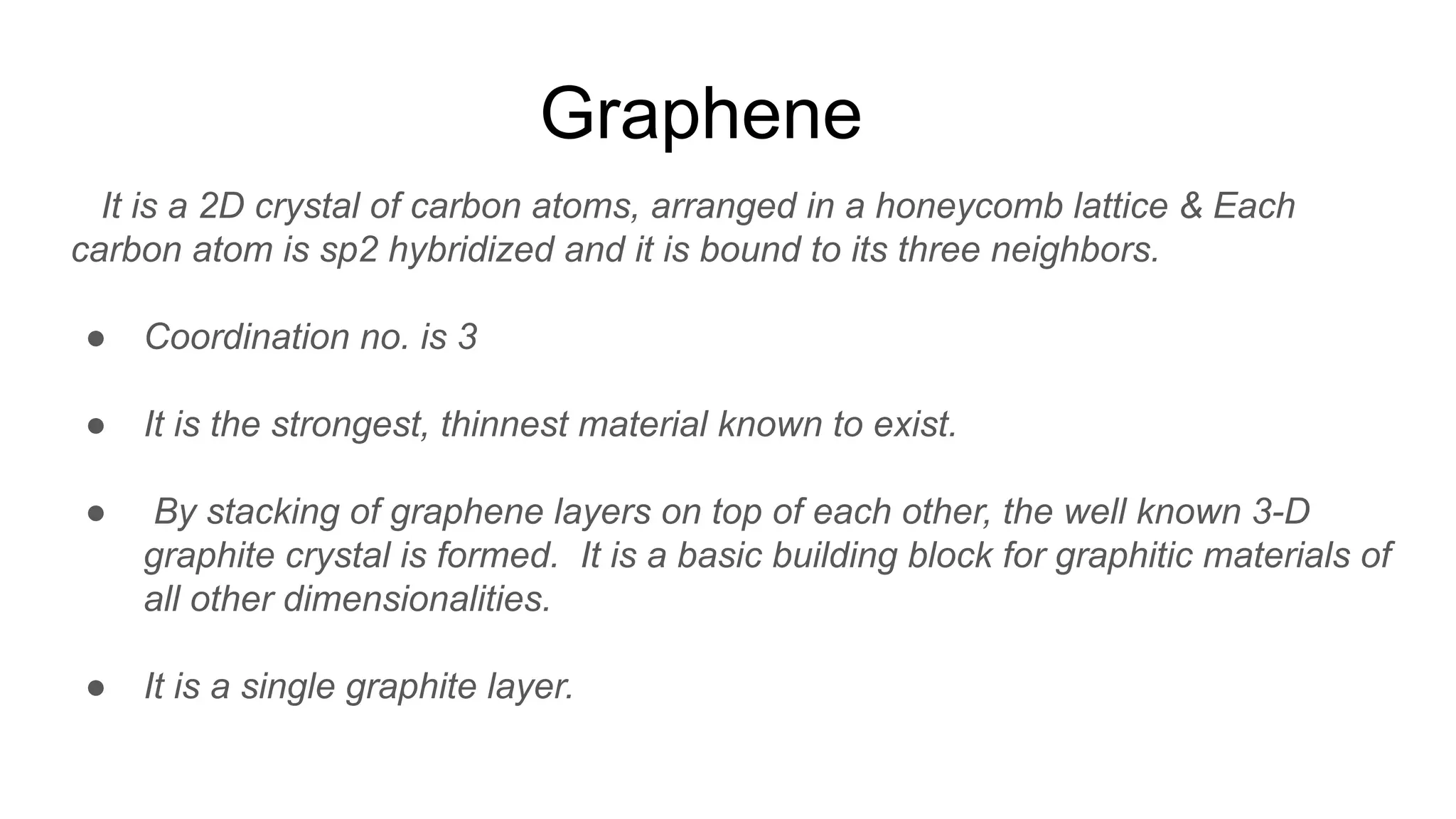 PPT on Graphene oxide by Rajkamal Arya | PDF