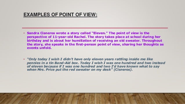 PPT on grade 5 Identifying point of view..pptx