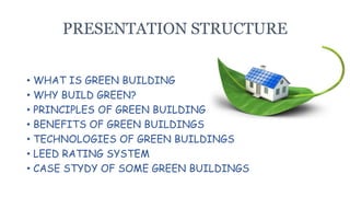 PPT on green buildings | PPTX | Environmental Services Industry ...