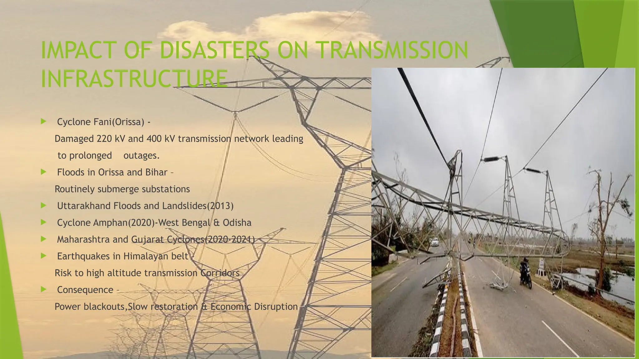 PPT on Grid resilience against Natural disasters.pptx