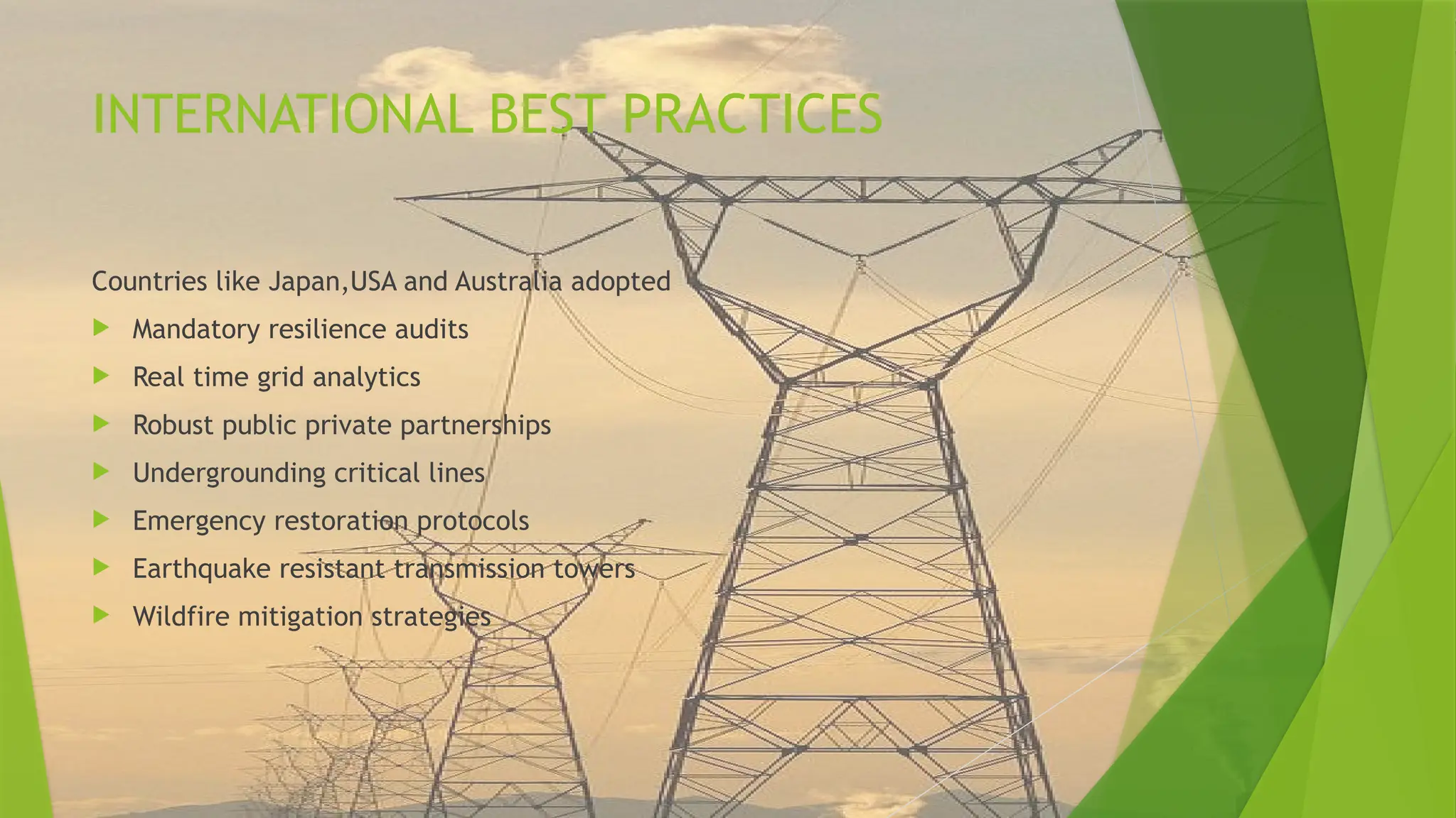 PPT on Grid resilience against Natural disasters.pptx