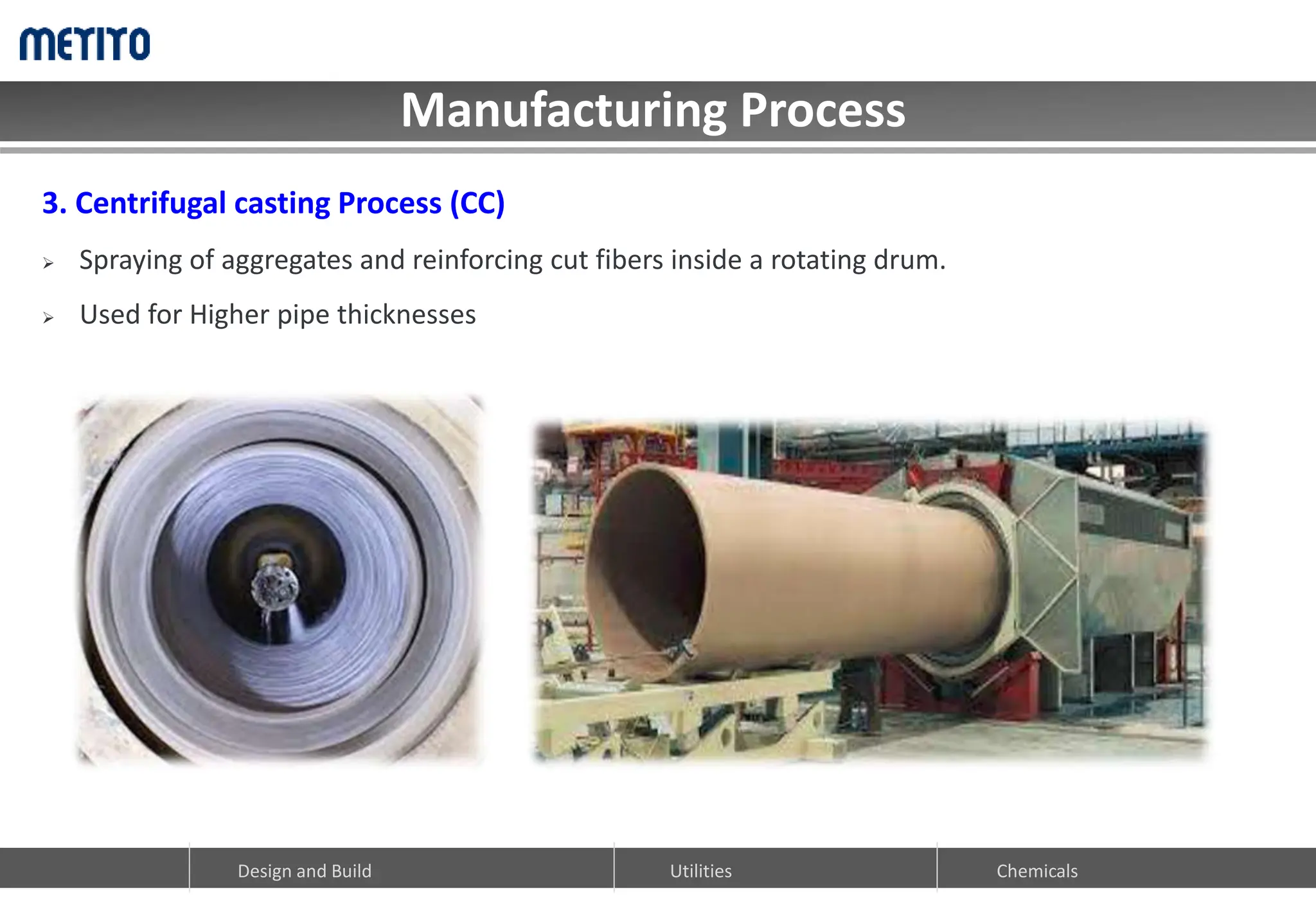 PPT on GRP pipes manufacturing and testing | PPTX