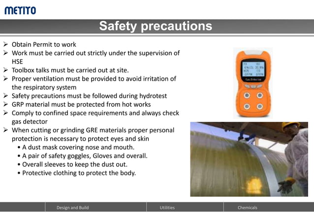 PPT on GRP pipes manufacturing and testing | PPTX