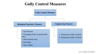 Presentation of Gully Erosion control measurements | PPTX