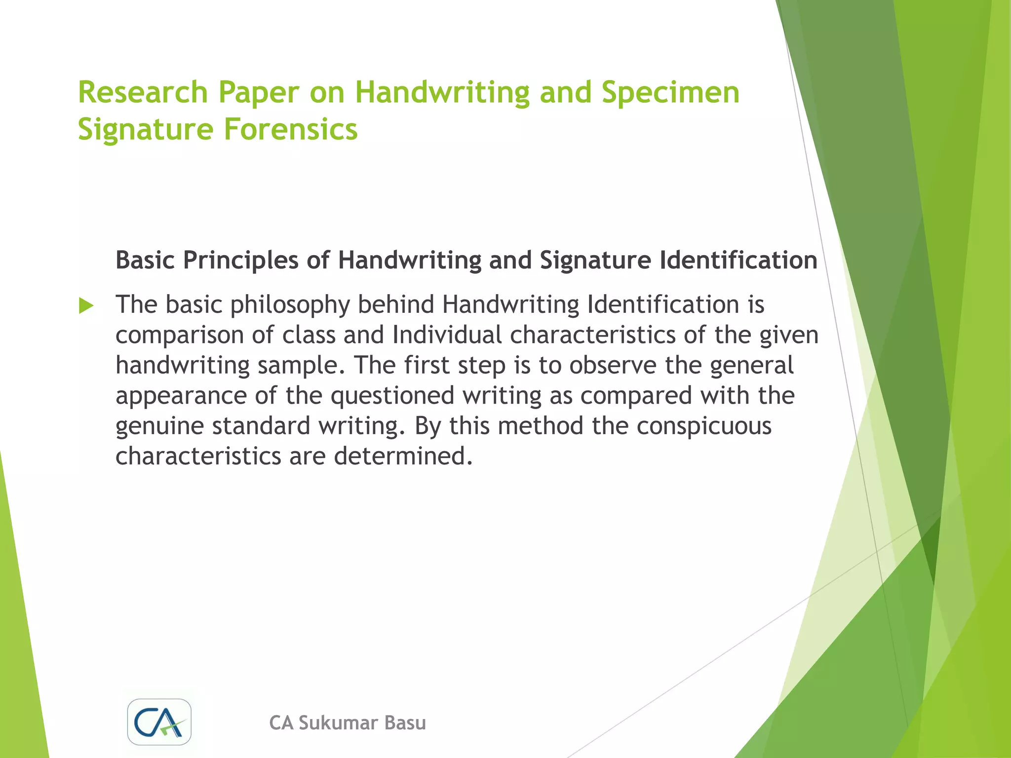 PPT on Handwriting and Specimen Signature Forensics.pptx