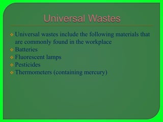 Ppt on hazardous waste management | PPTX