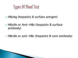 Ppt on hepatitis b | PPTX