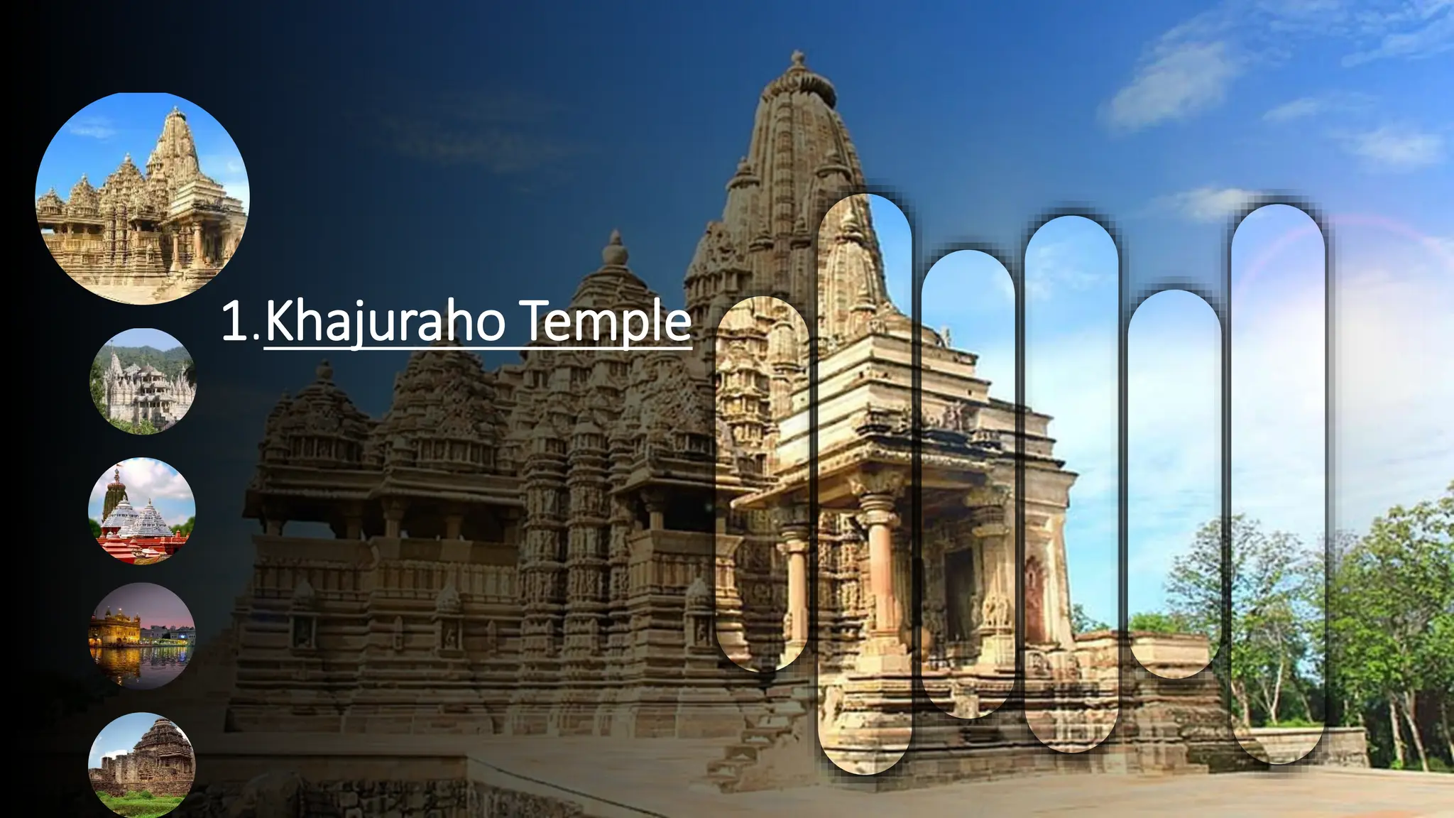 "Divine Sanctuaries: Exploring the Magnificence of Hindu Temples" | PPT