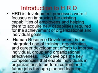 Ppt on hrd | PPT