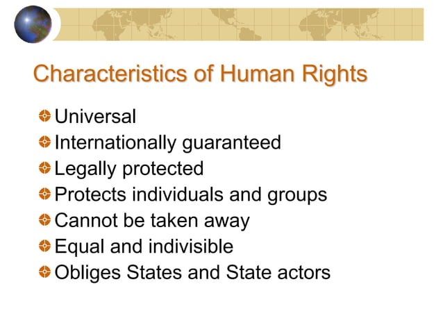 Ppt on human rights | PPTX