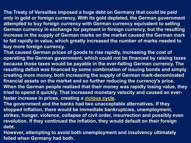 Ppt on hyper inflation in germany | PPT