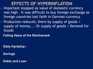 Ppt on hyper inflation in germany | PPTX