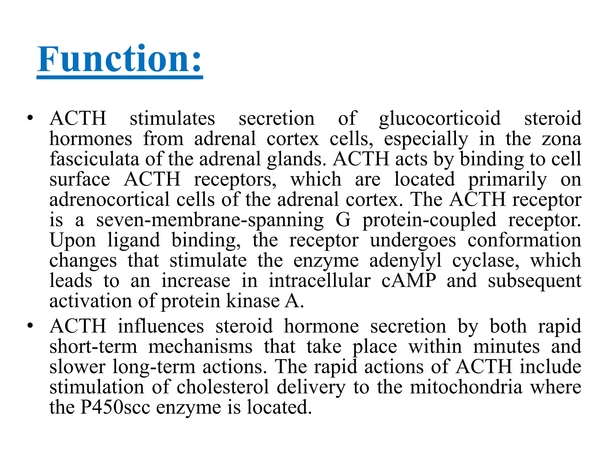 Ppt on hypothalamic & anterior pituitary hormones | PPTX