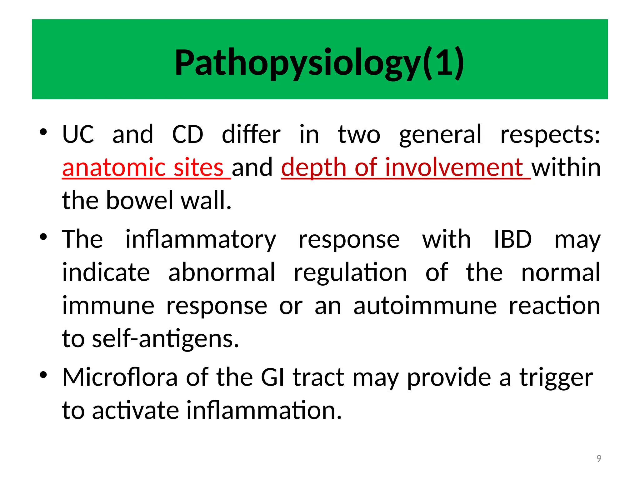 Inflammatory bowel disease (IBD) is an immune-mediated chronic ...