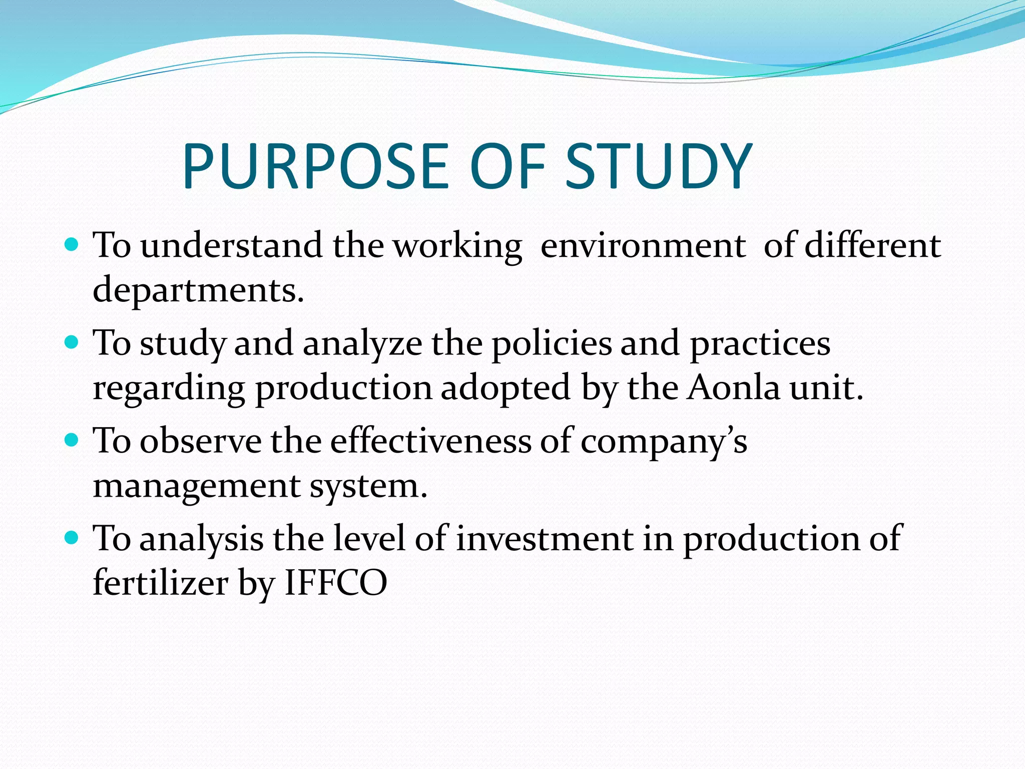 Presentation on iffco | PPTX