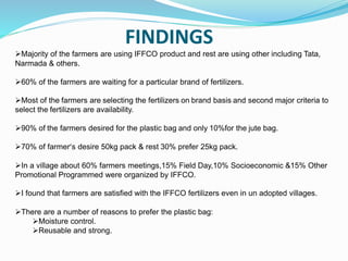 Presentation on iffco | PPTX